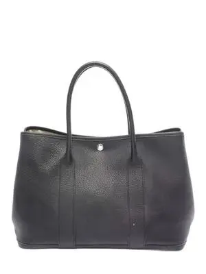 Hermès 2007 Pm Garden Party Leather Handbag - Black