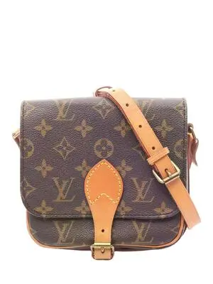 LOUIS VUITTON Pm Cartesier Monogram Satchel - Brown