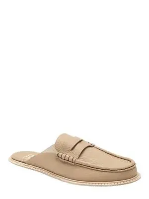 PEDRO GARCIA Savy Loafer Mule - Camel Cervo