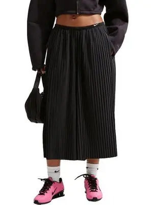 Nike Sportswear Pleated Culottes - Black/sail
