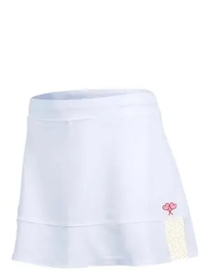 LOVE ALL TENNIS Tracy Polka Dot Skort - White