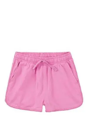TEA COLLECTION Pom-pom Thigh Length Shorts - Perennial Pink