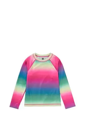 TEA COLLECTION Long Sleeve Rash Guard - Rio De Janeiro Rainbow
