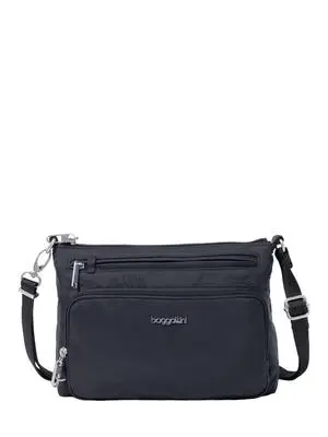 BAGGALLINI Securtex® Anti-Theft Keepsake Crossbody Black