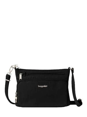 BAGGALLINI Securtex Anti-theft Crossbody Bag - Black