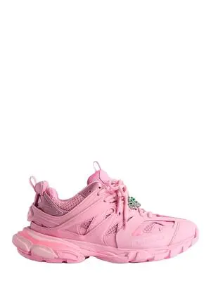 Balenciaga Track Sneaker With Charms - Pink