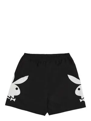 PLEASURES Pleasures X Playboy Collide Straight-Leg Short