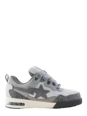 A BATHING APE Flip Sta #1 M2 Sneakers - Grey
