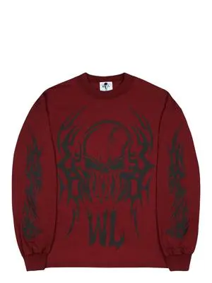 WARREN LOTAS Hazard Long-sleeve T-shirt - Red