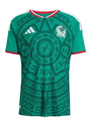 Adidas Mexico 26 Home Authentic Jersey - Green