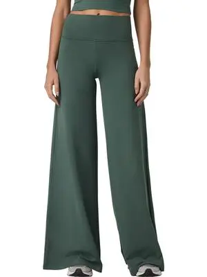 Vuori Halo Easy Wideleg Short Pant - Agate Green