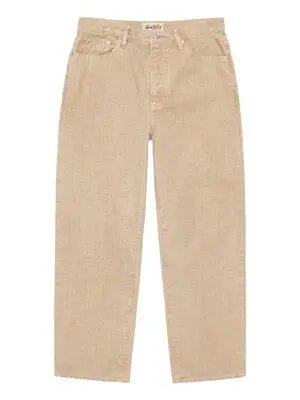 StÜssy Big Ol Needlepunch Canvas Jeans - Tan