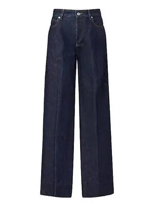 Bottega Veneta Relaxed-fit Straight-leg Denim Jeans - Indigo