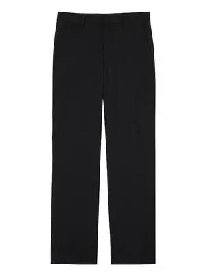 Gucci Gg Wool Pants - Black