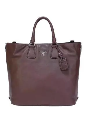 Prada Tote Bag - Brown