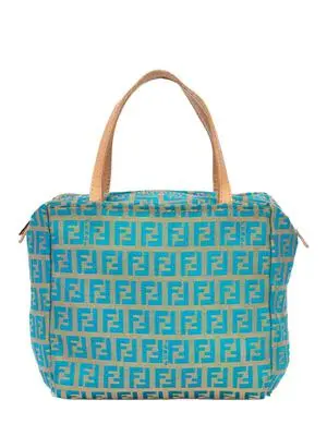 Fendi Monogram-logo Tote Bag - Blue