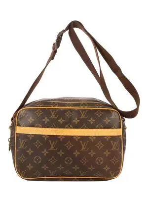 LOUIS VUITTON Monogram-print Shoulder Bag - Brown