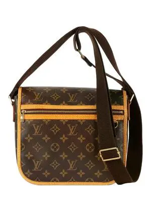 LOUIS VUITTON Monogram Strap Bag - Brown
