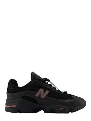 NEW BALANCE 1000gin Sneakers - Black Metallic/red Rock