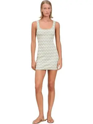 Devon Windsor Selena Mini Dress - Green