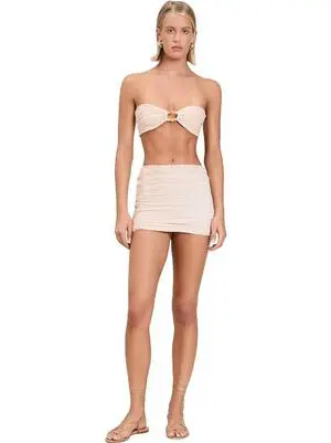 Devon Windsor Jace Mini Skirt - Gray