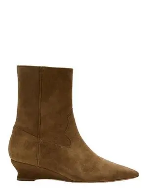 Le Monde Beryl Camille Suede Boots - Natural