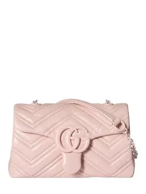 Gucci Gg Marmont Mini Shoulder Bag - Pink