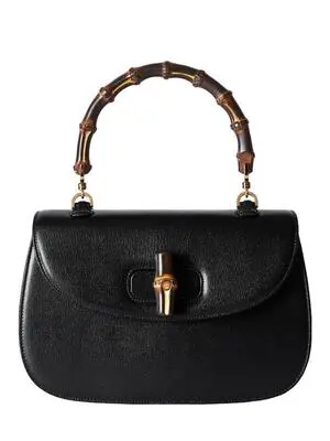 Gucci Gucci Bamboo 1947 Medium Bag Black