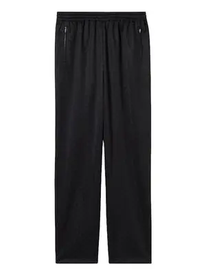 Gucci Gg Jersey Jacquard Leisure Pants - Black