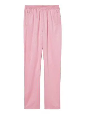 Gucci Gg Jacquard Leisure Pants - Pink