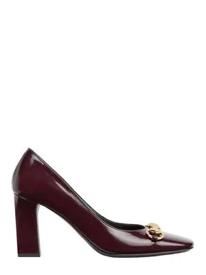 Gucci Signora Leather Pumps - Bordeaux