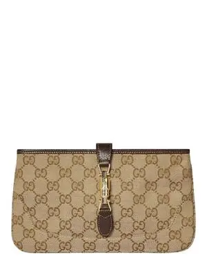 Gucci Jackie Small Pouch GG Canvas Beige