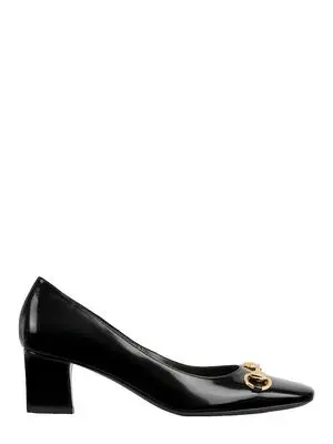 Gucci Signora Leather Pumps - Black
