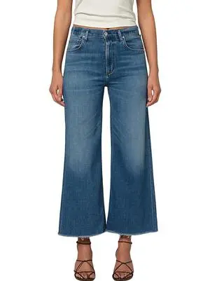 Citizens Of Humanity Lyra Wide Leg Cropped Jeans - Verve