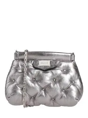 MAISON MARGIELA Ovine Leather Cross Body Bag - Gunmetal