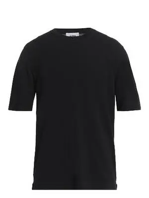 Alpha Studio Crewneck Short Sleeve Top - Black
