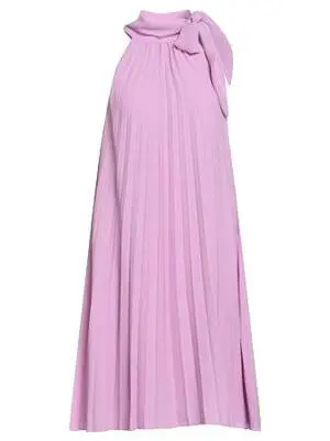 LIU •JO Midi Pleated Dress - Purple