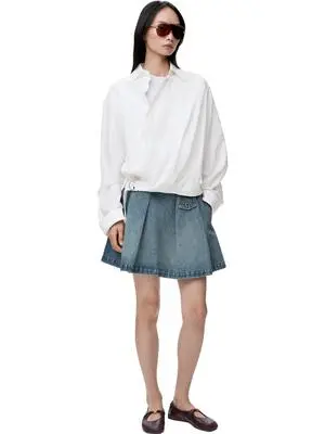 LOEWE Draped Cotton Shirt