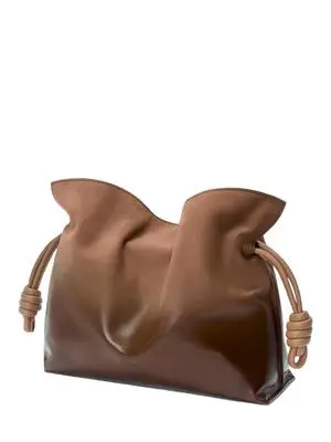 Loewe Medium Flamenco Clutch - Mocha