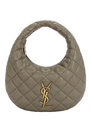 Saint Laurent Saint Laurent Baby Icare Hobo Bag Strong Moss