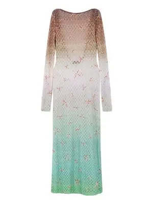 Missoni Long Cover Up Dress - Multicolor