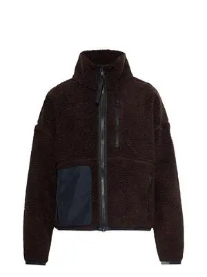 Canada Goose Fleece With Logo Patch - Brown