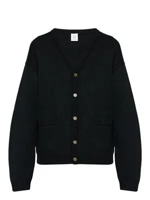 Vetements Wool Cardigan - Black