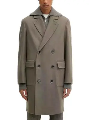 Barena Venezia Double-breasted Coat - Grey