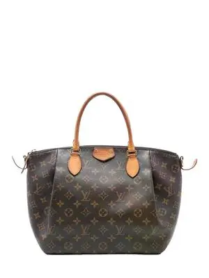 LOUIS VUITTON 2015 Monogram Turenne Mm Satchel - Brown