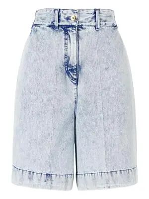 PATOU Denim Bermuda Shorts - Blue