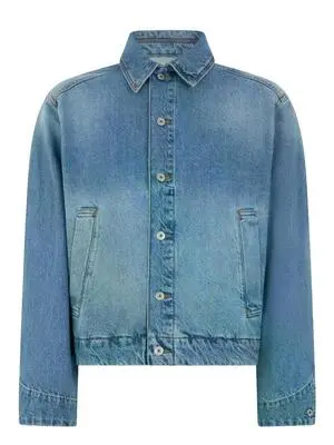 Jacquemus Denim Point-collar Jacket - Blue