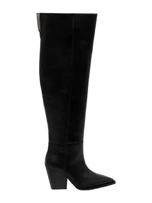 ALLSAINTS Reina Leather Boots - Black