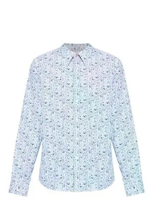 Paul Smith Floral-print Shirt - Blue