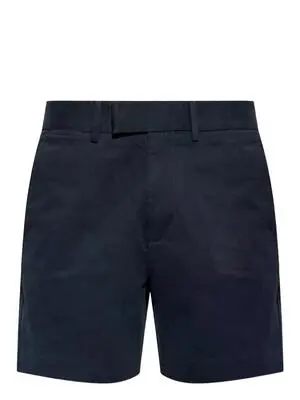 TOM FORD Belt Loop Denim Shorts - Blue